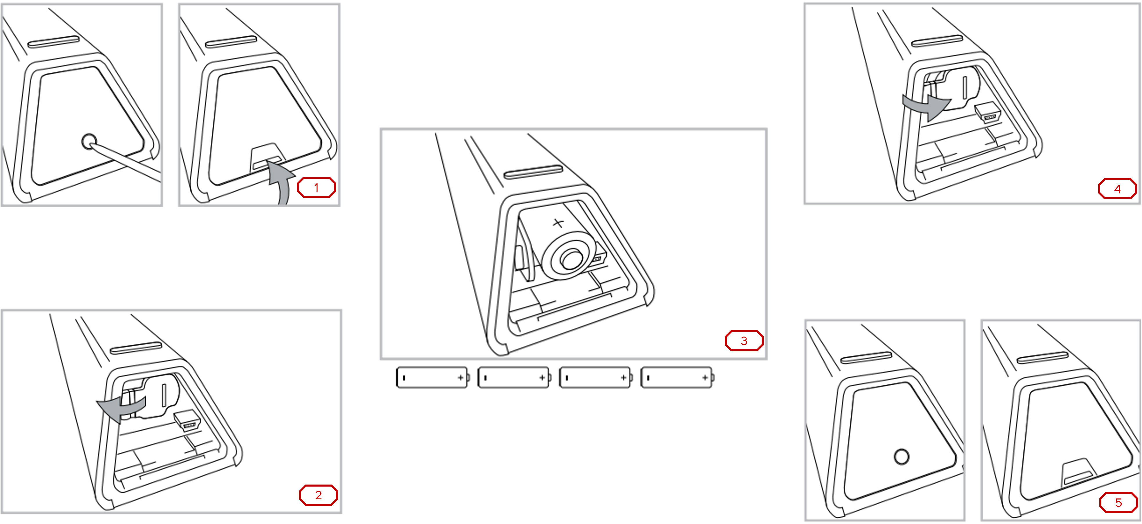How to change batteries in a HTRM2 Remote? – NAD Electronics Support